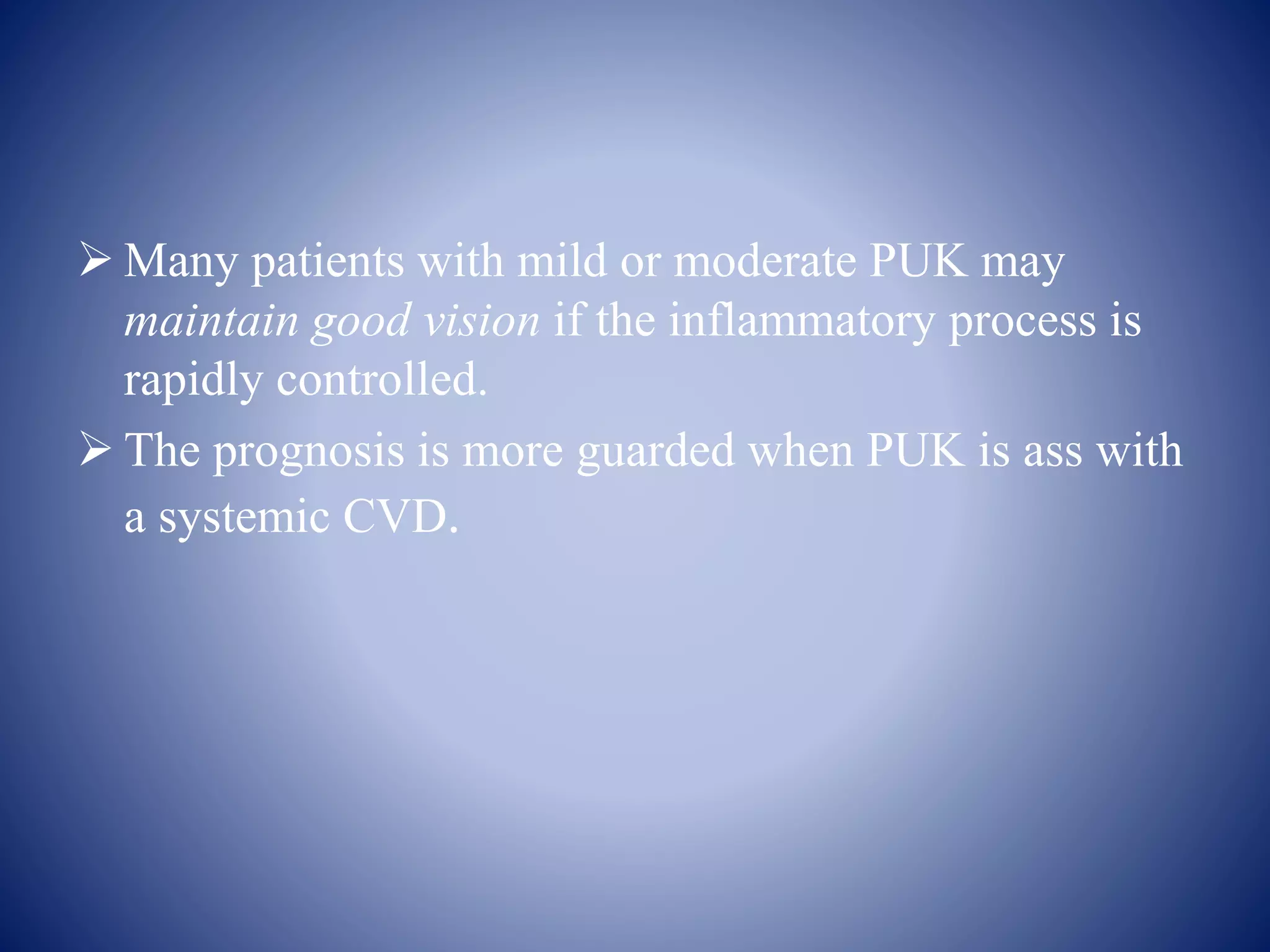Peripheral ulcerative keratitis (puk) | PPTX