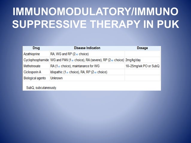 Peripheral ulcerative keratitis (puk) | PPTX