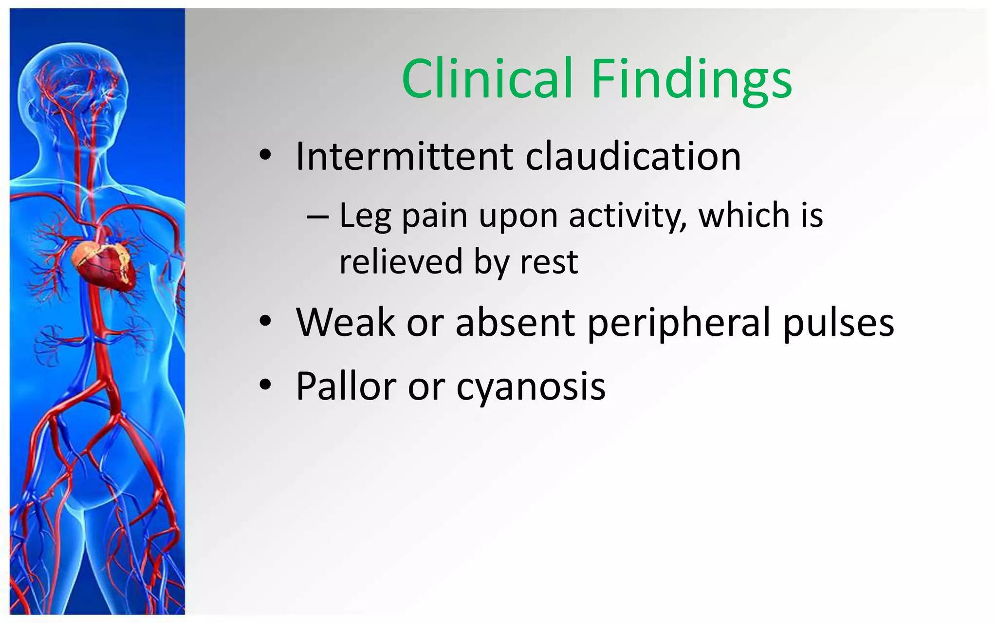 Peripheral vascular disease | PPTX