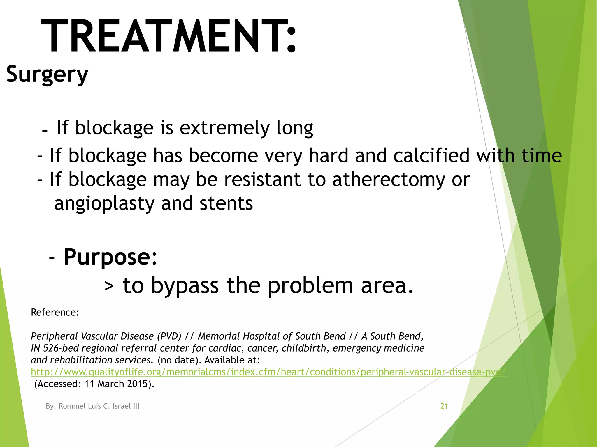 Peripheral Vascular Disease | PPTX