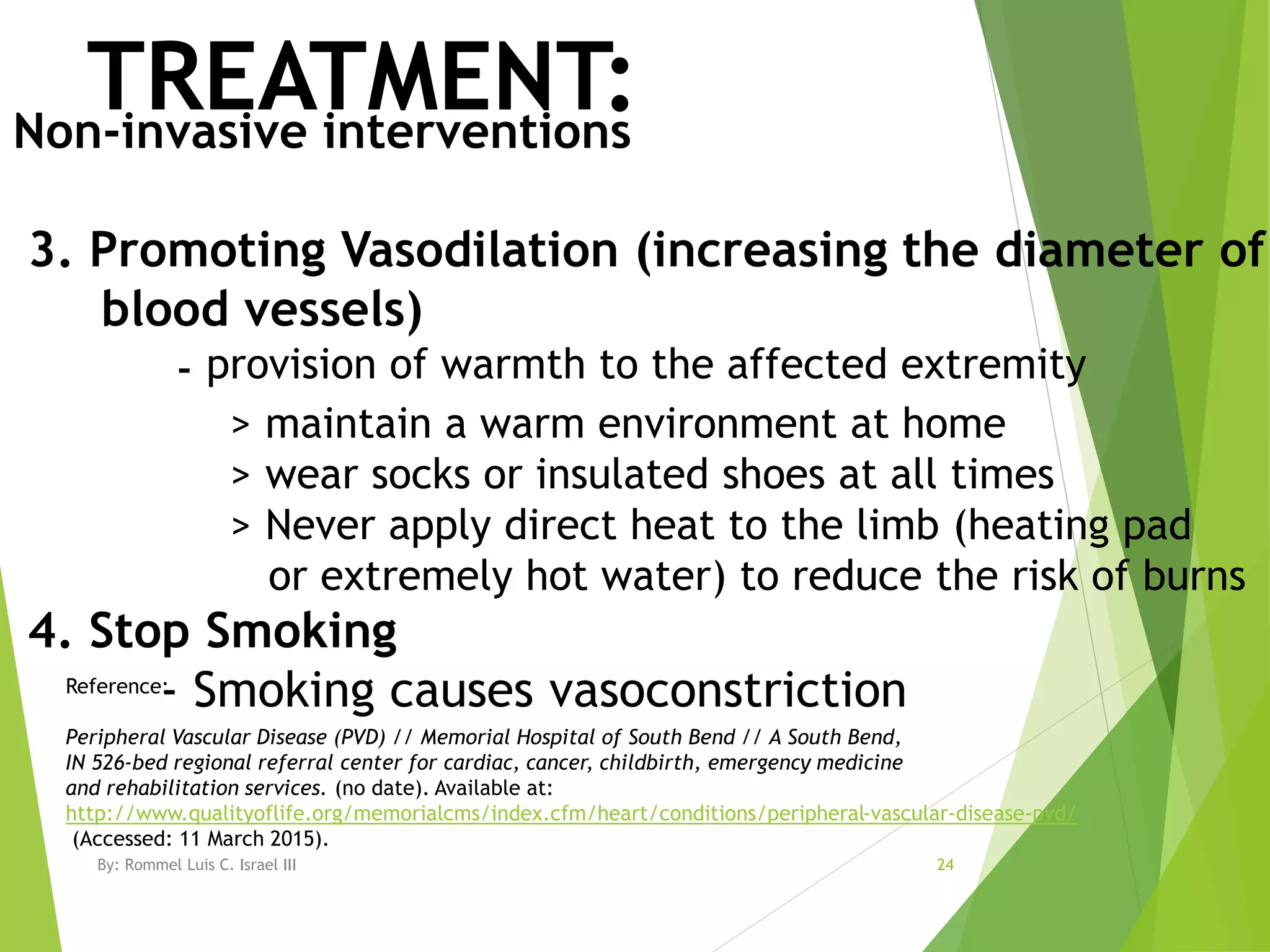 Peripheral Vascular Disease | PPTX