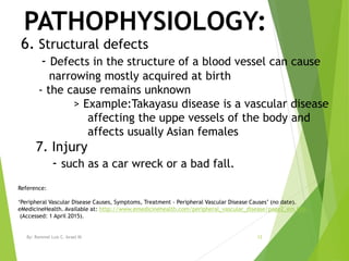 Peripheral Vascular Disease | PPTX