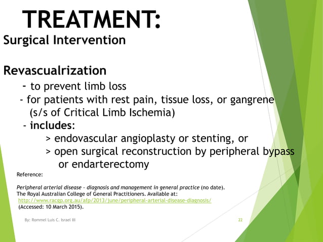 Peripheral Vascular Disease | PPTX