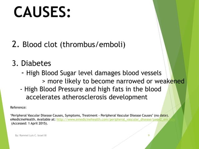 Peripheral Vascular Disease Ppt