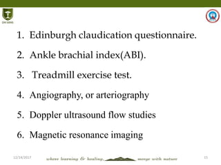 Peripheral vascular disease | PPTX
