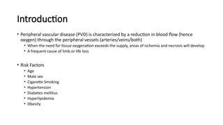 PERIPHERAL VASCULAR DISEASE.pptx peripeh | PPTX