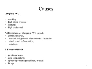 Peripheral vascular disease, | PPTX