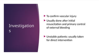 Peripheral Vascular Trauma and Management.pptx