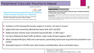 Vascular Trauma (peripheral) and it's Management.pptx
