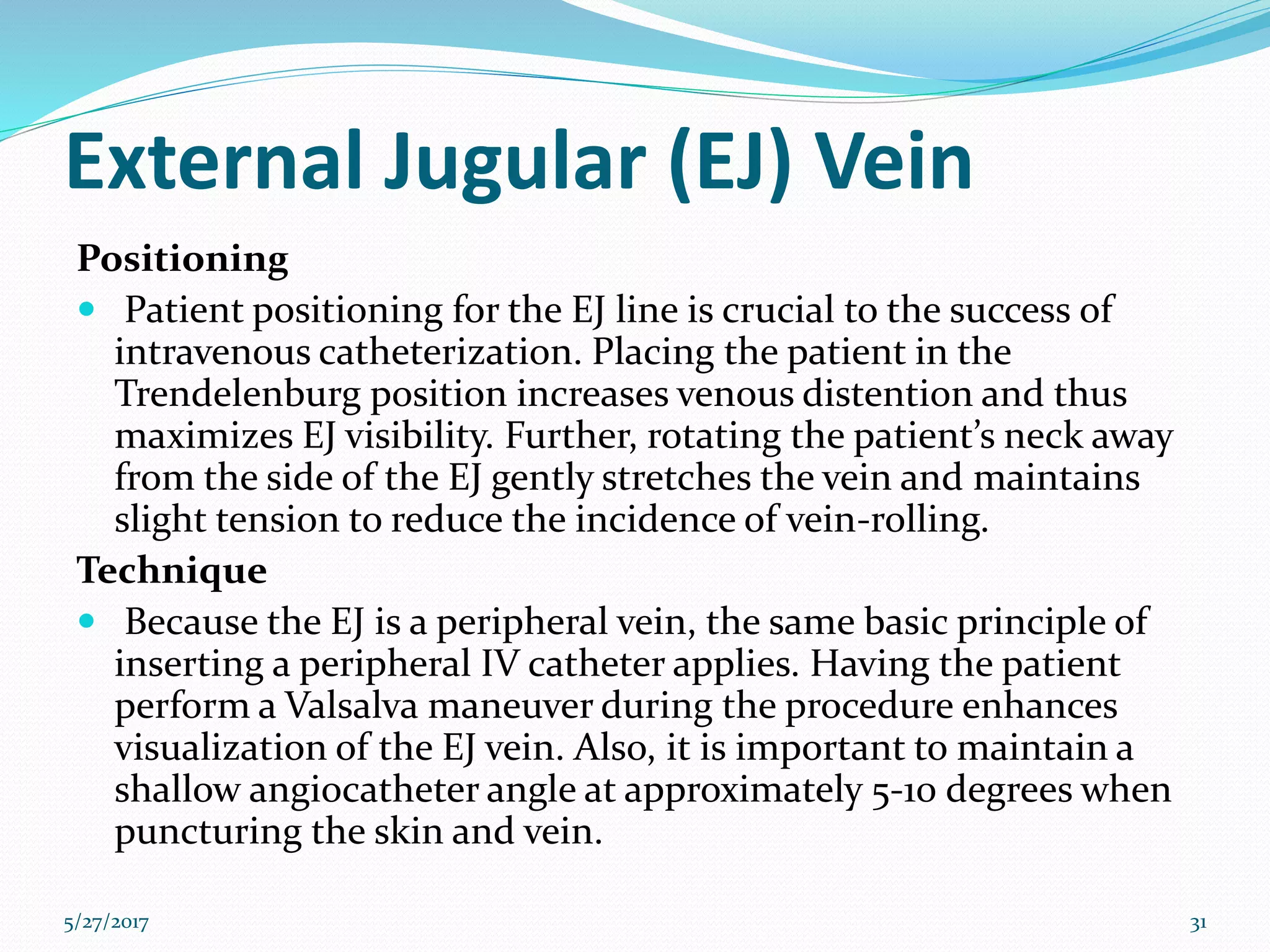 Peripheral venous cannulation | PPTX