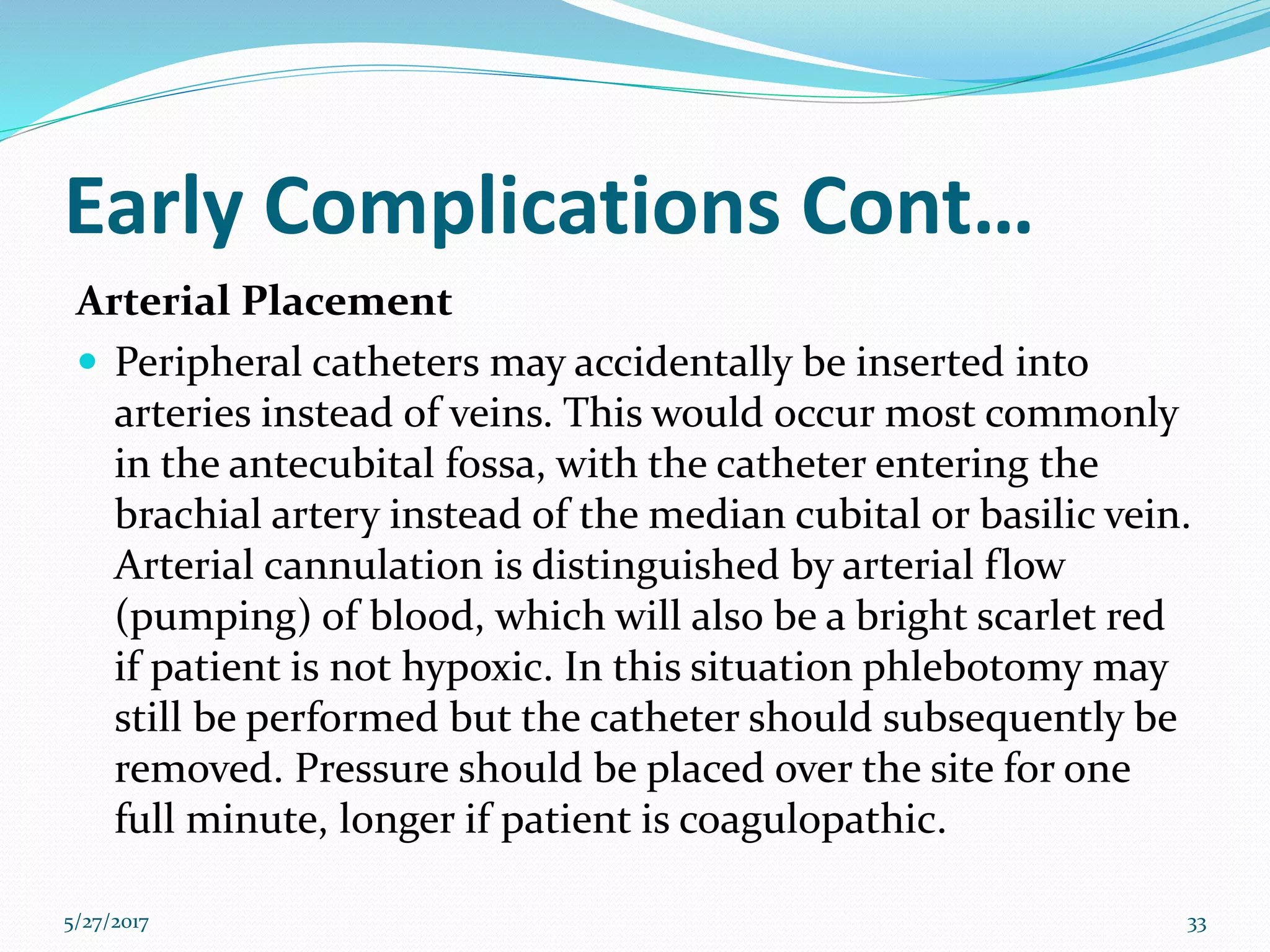 Peripheral venous cannulation | PPTX
