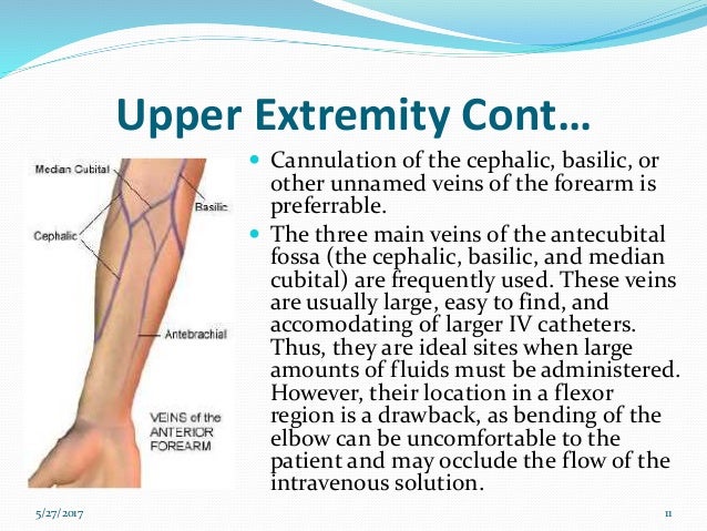 Peripheral venous cannulation