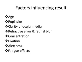 Peripheral visual field | PPTX