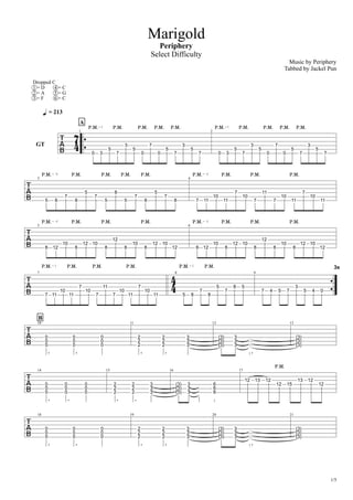 Periphery - Marigold | PDF