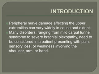 Periphral nerve injury | PPTX