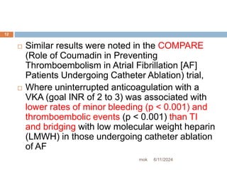 periprocedural management of Atrial fibrillation.pptx