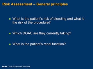 Periproc manage doac | PPTX