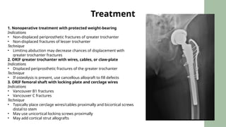 Periprosthetic Fracture for adul hip and knee reconstruction | PPT
