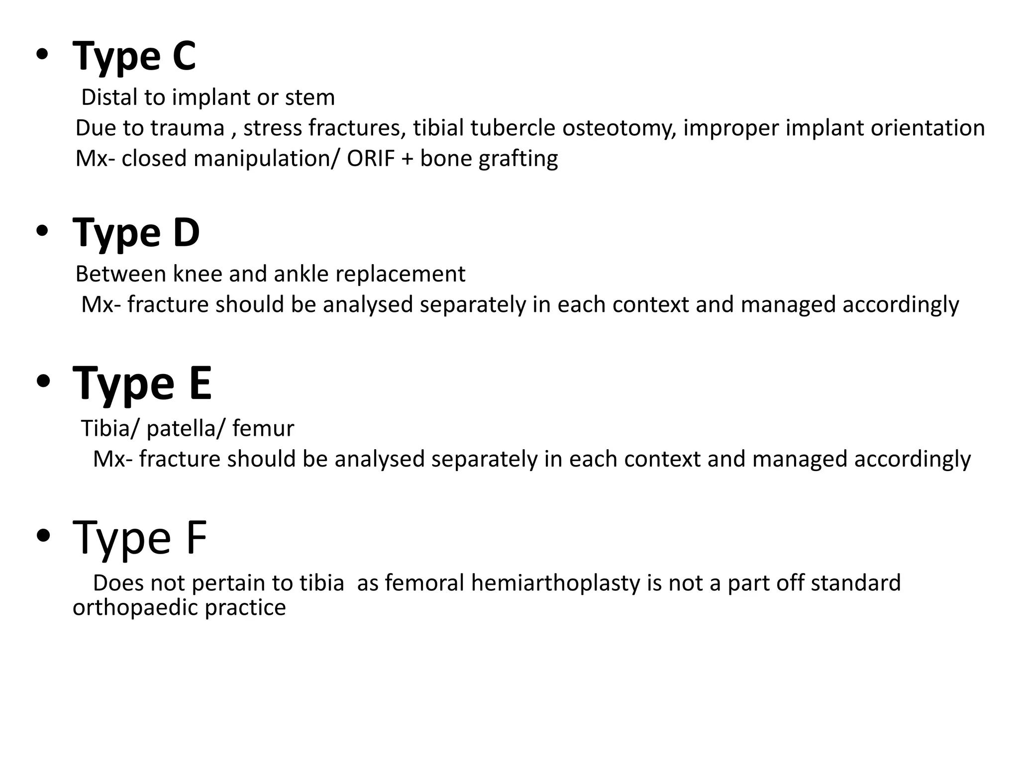 Periprosthetic fractures of knee | PPTX