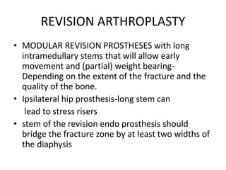 Periprosthetic fractures of knee | PPTX