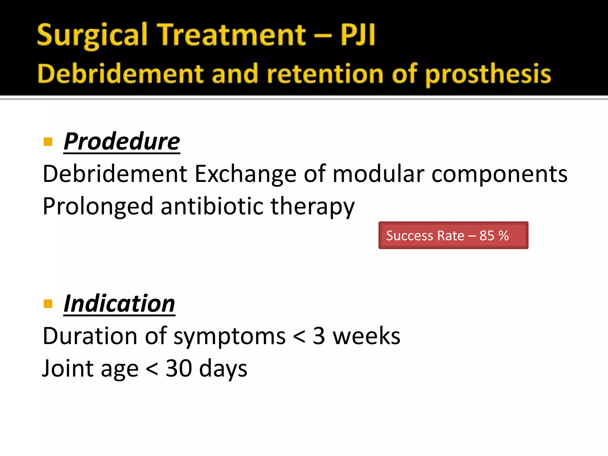 Periprosthetic joint infection | PPTX
