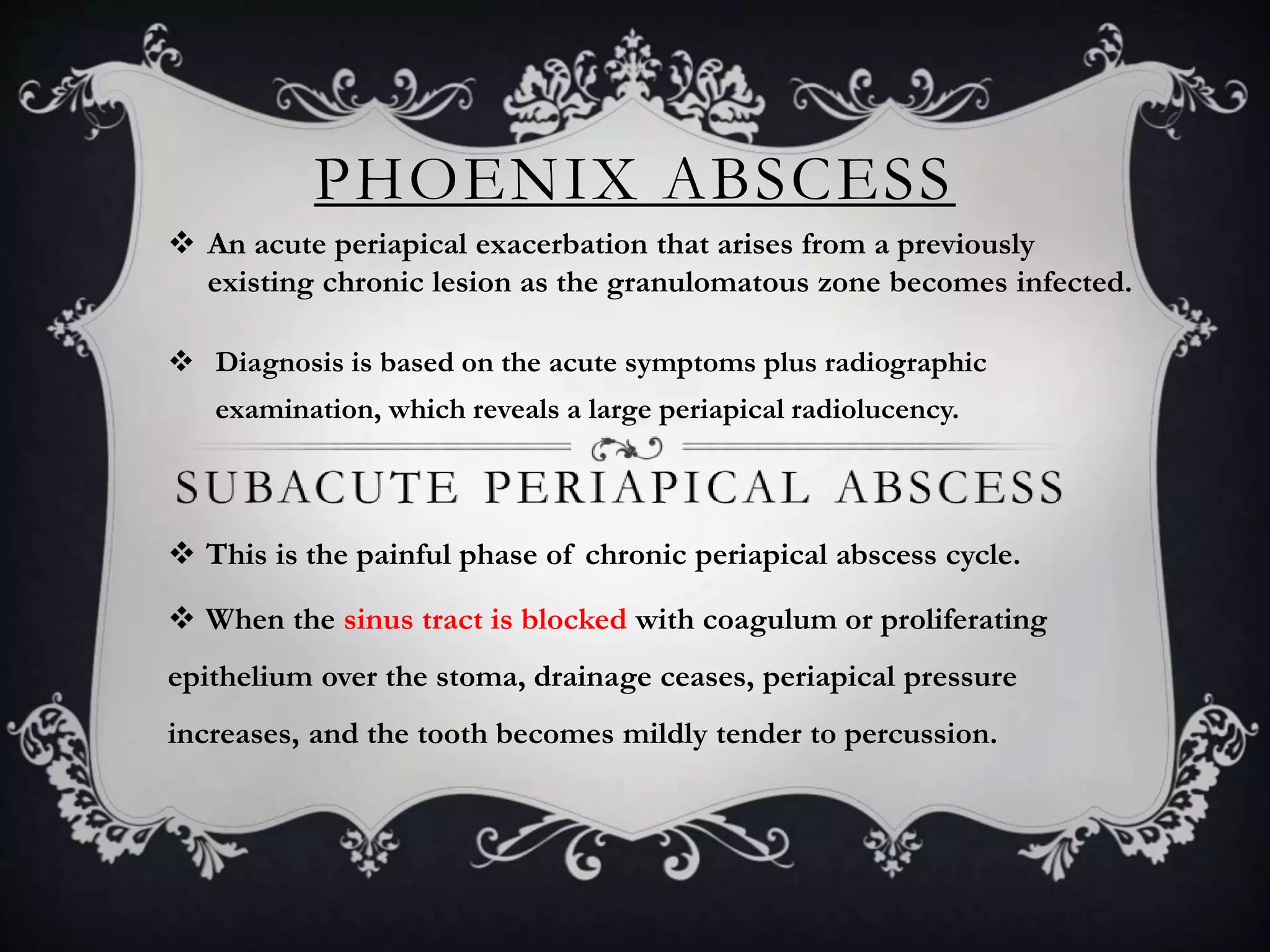 Periradicular Diseases | PPTX