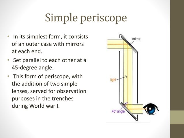 Periscope ,its types & uses. | PPTX
