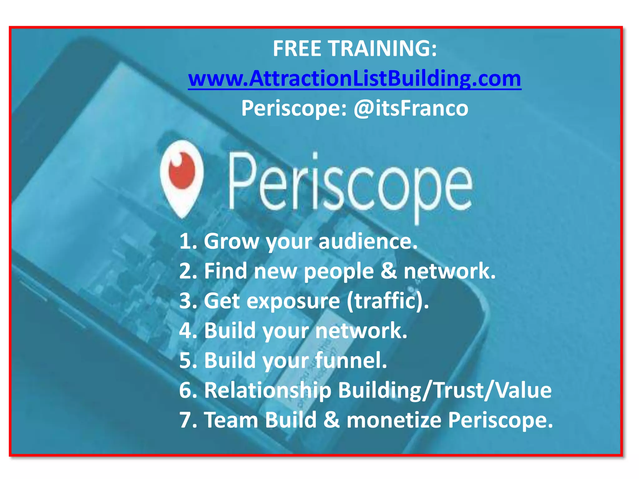Periscope Hot Tips for Social Media Marketers | PPTX