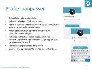 Hoe werkt Periscope | PPT