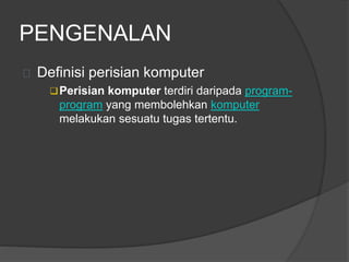 Perisian komputer | PPTX