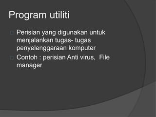 Perisian komputer | PPTX