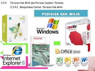Perisian proprietary vs open source | PPTX