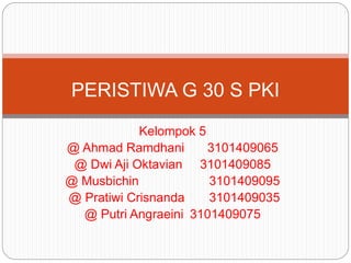 peristiwa-g-30-s-pki-BULAN-SEPTEMBER.ppt