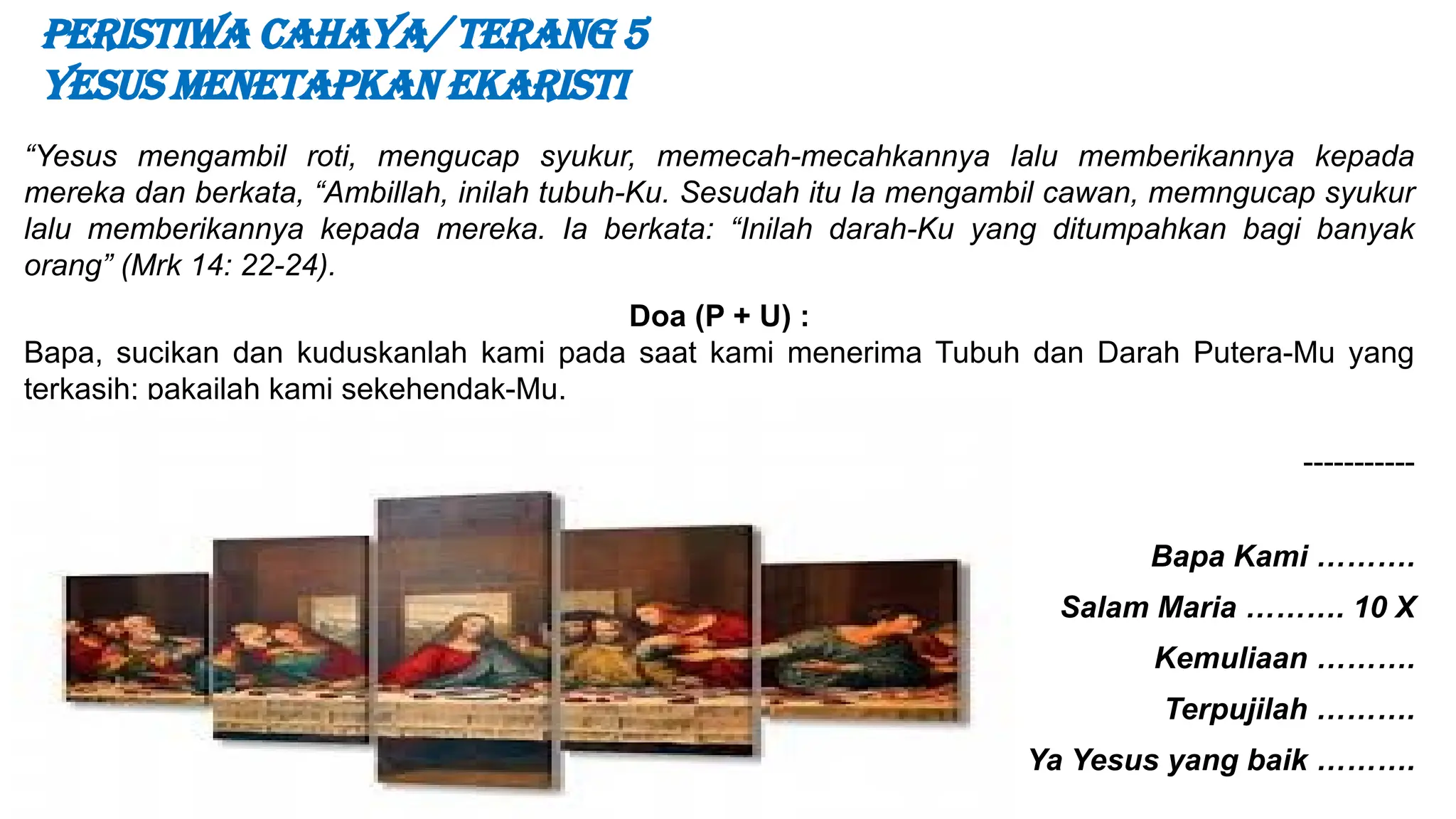 Peristiwa Cahaya_Doa Rosario_Lingkungan MBP3.pptx