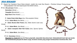 Peristiwa Cahaya_Doa Rosario_Lingkungan MBP3.pptx