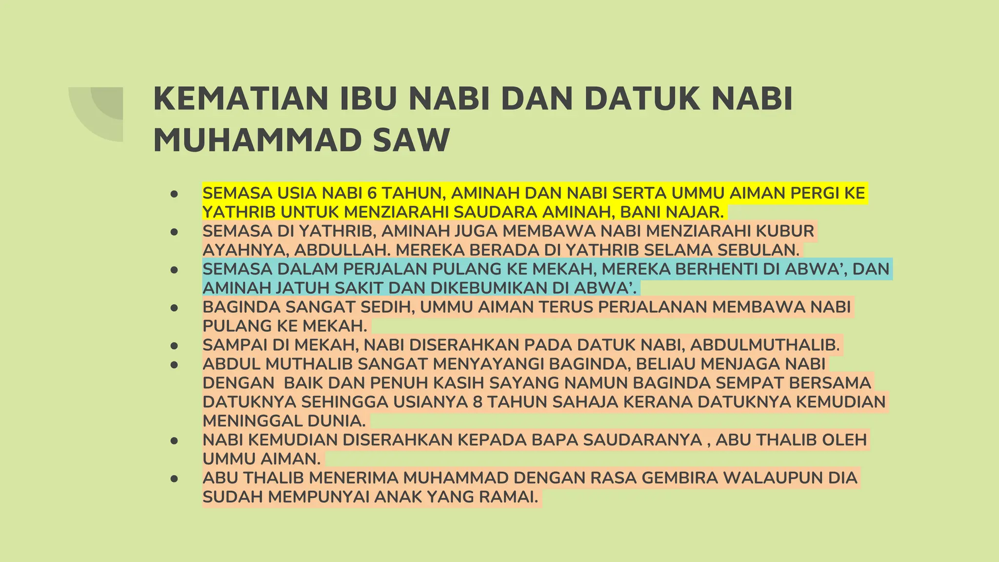 PERISTIWA SLPS KELAHIRAN NABI MUHAMMAD S | PPTX