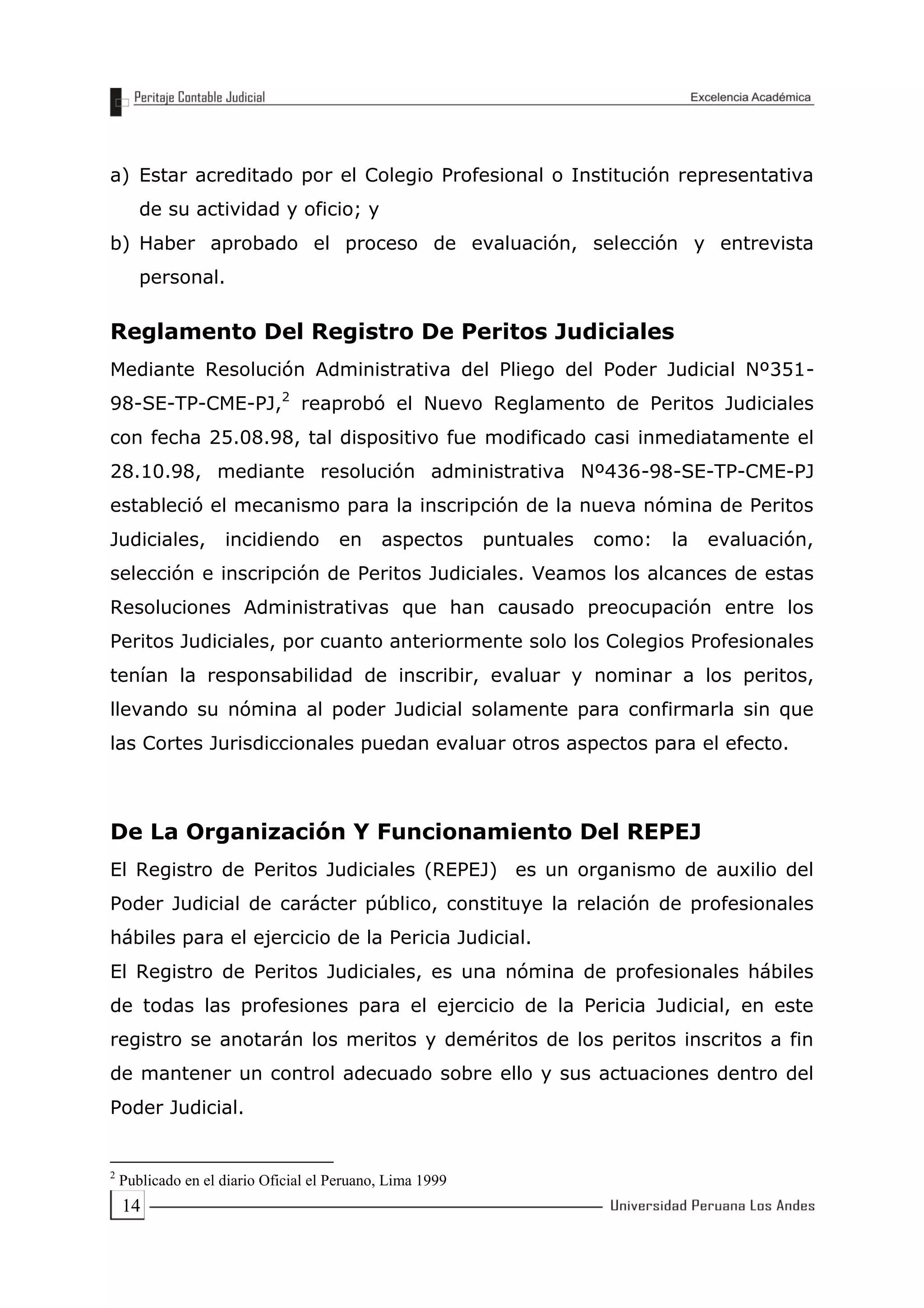 EJEMPLO DE Peritaje contable judicial | PDF