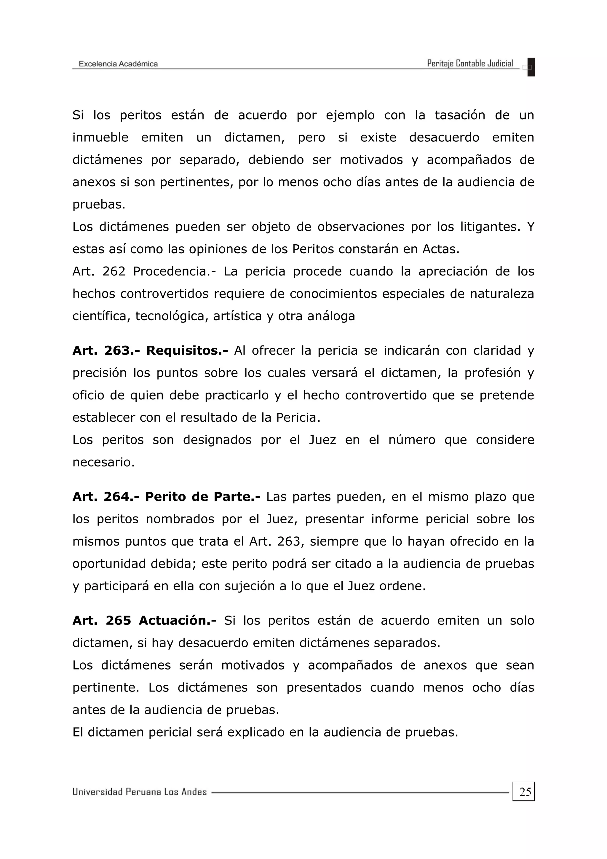 EJEMPLO DE Peritaje contable judicial | PDF