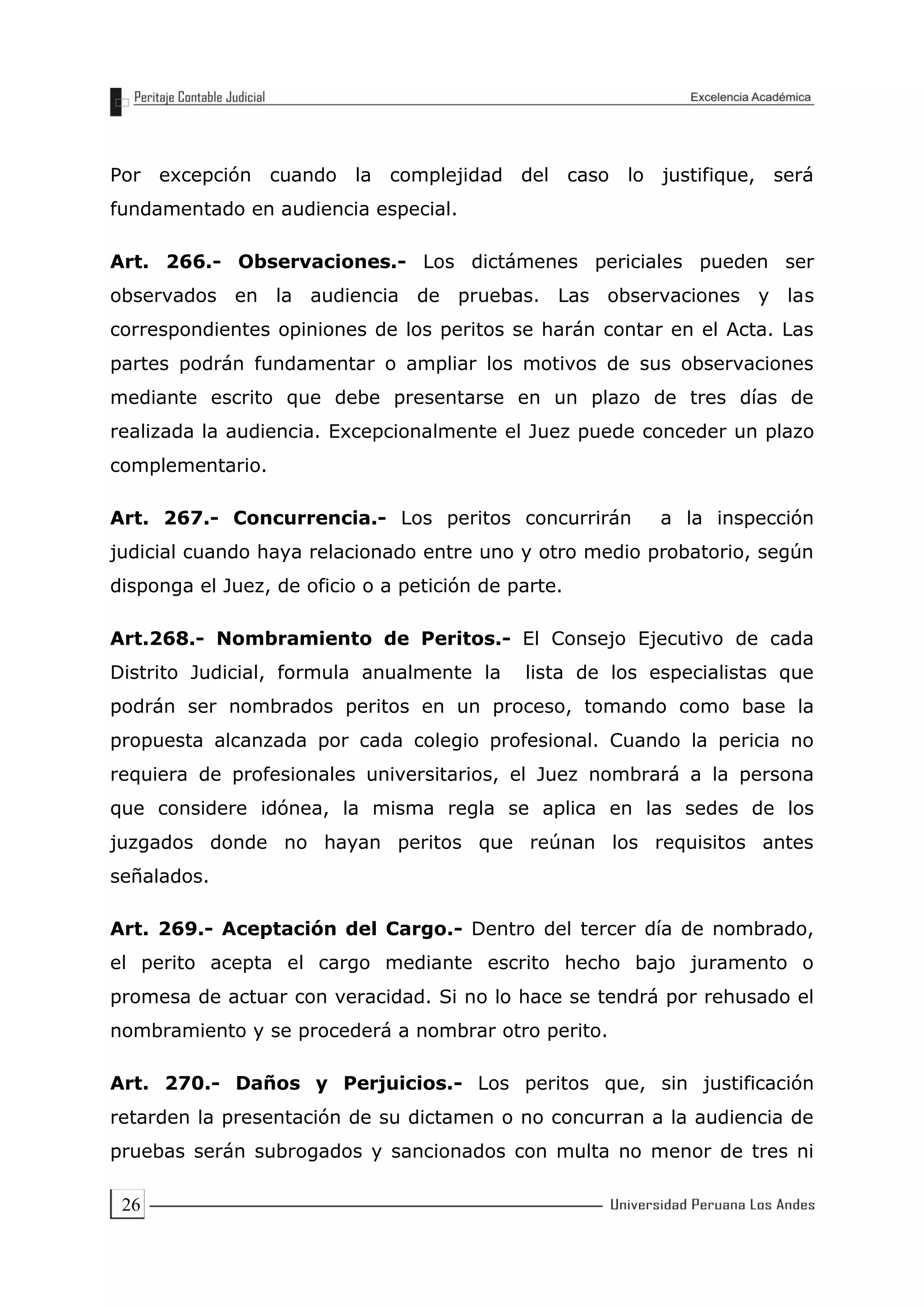 EJEMPLO DE Peritaje contable judicial | PDF