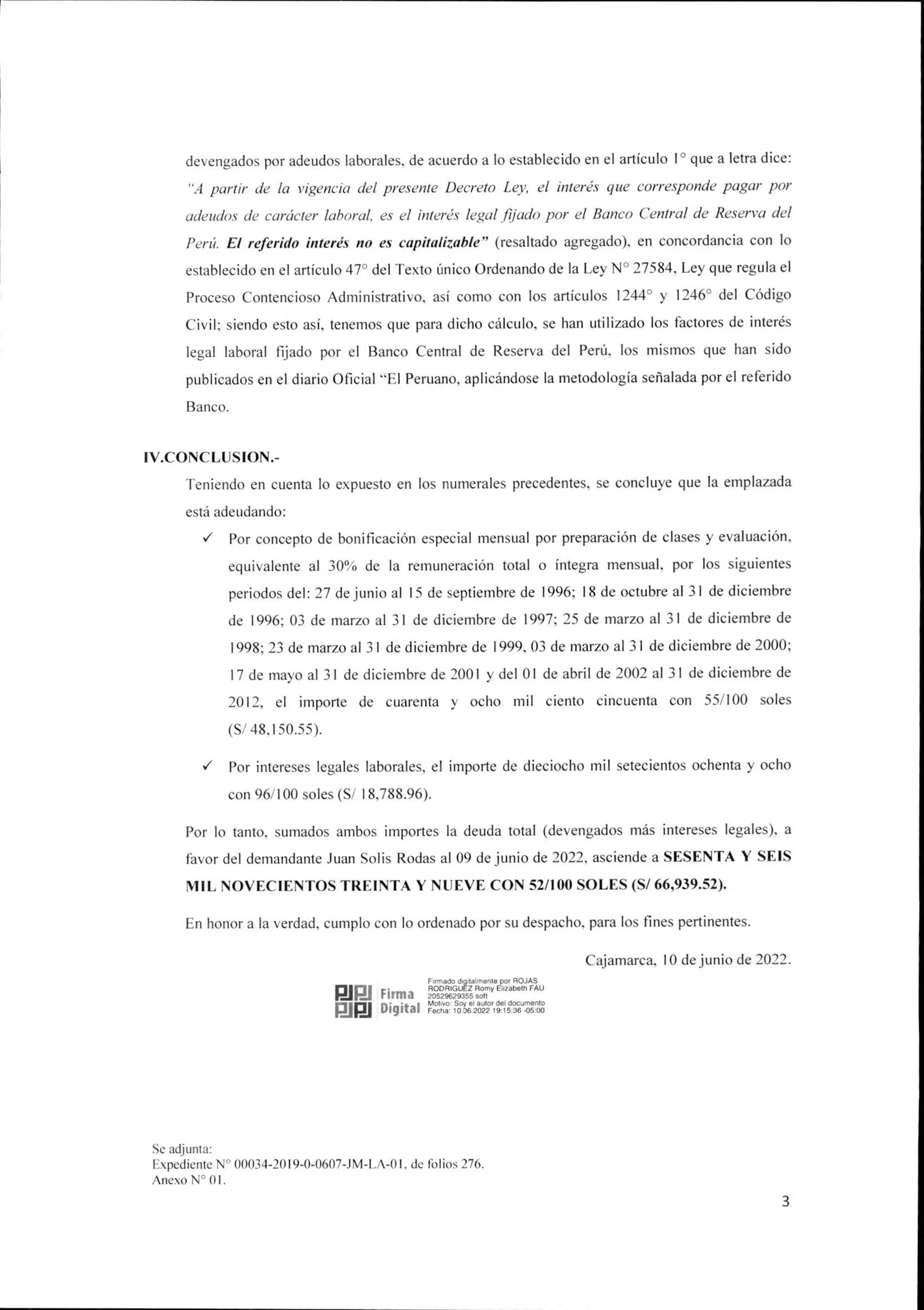 modelo de peritaje judicial para presentar en el poder judicial | PDF