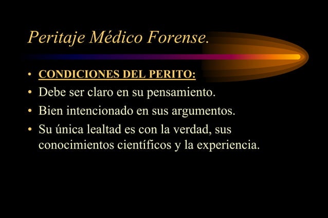 Peritaje medico forense | PPT