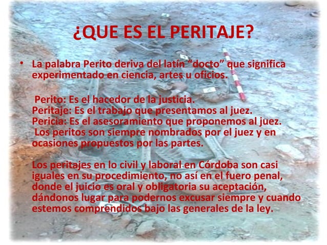 Peritaje odontologico | PPT