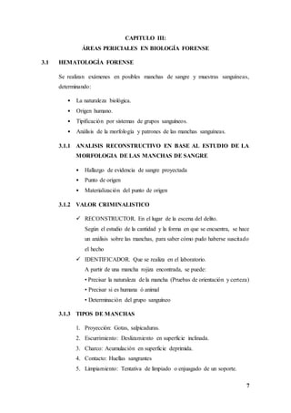 Perito biologico forense | DOCX
