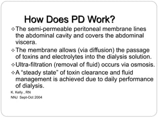 Peritoneal Dialysis | PPTX