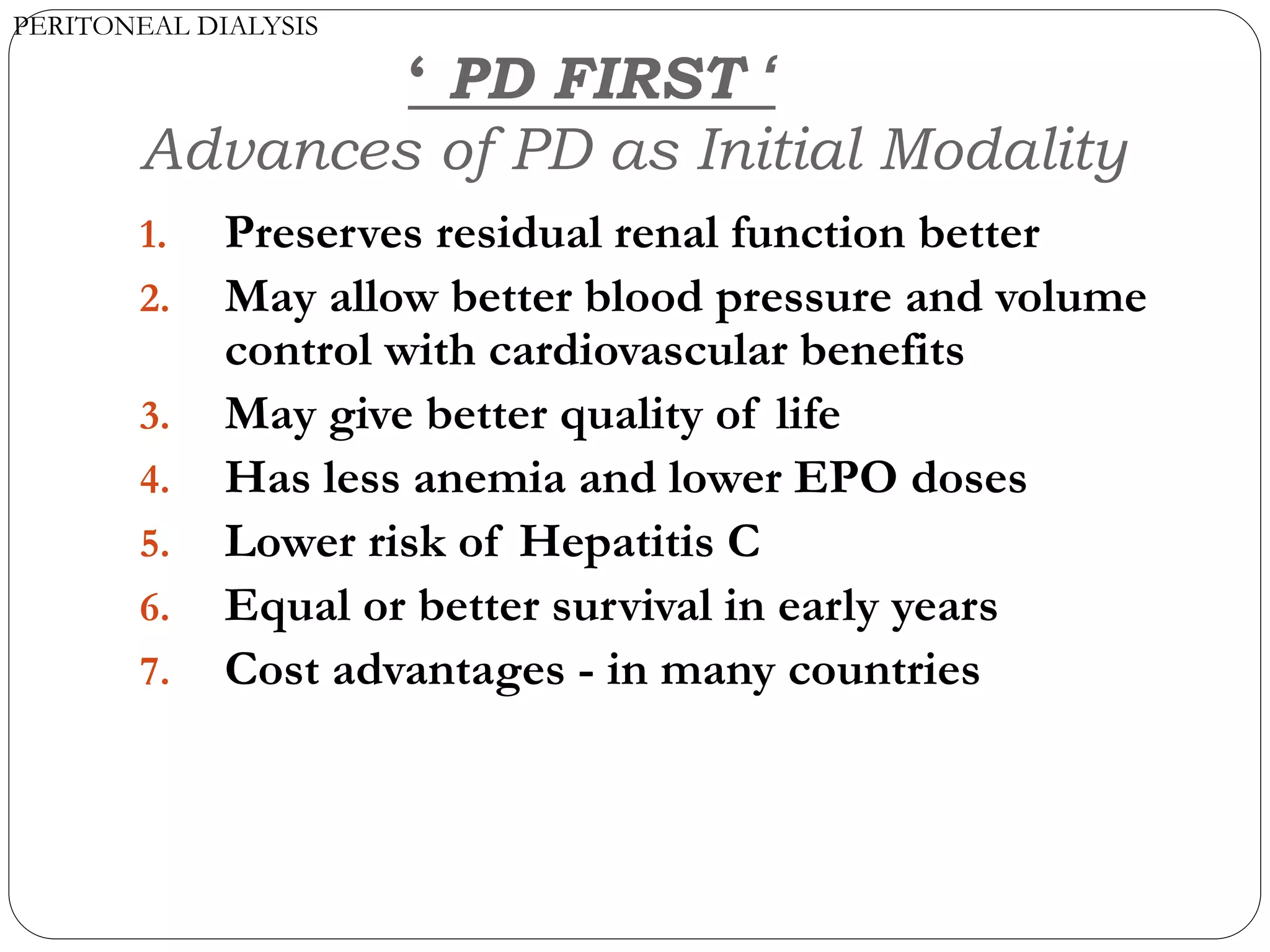 Peritoneal Dialysis | PPTX
