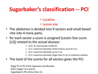 Peritoneal carcinomatosis | PPT