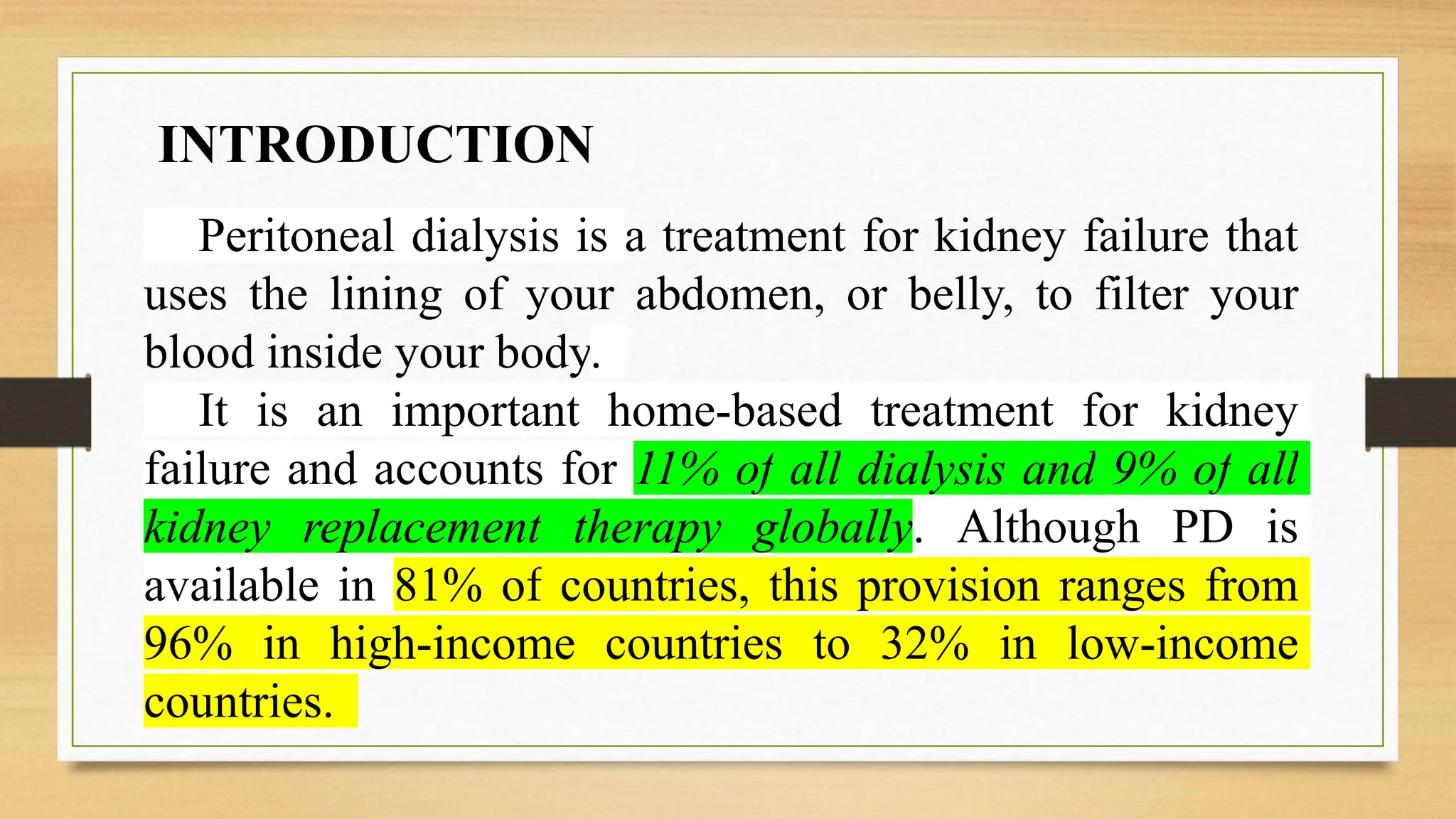 Nursing management of patient with peritoneal dialysis | PPTX