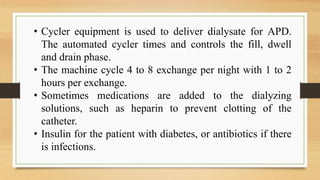 Nursing management of patient with peritoneal dialysis | PPTX