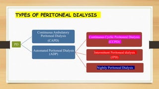 Nursing management of patient with peritoneal dialysis | PPTX
