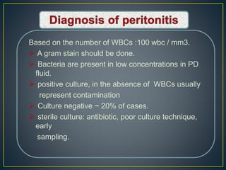 Peritoneal dialysis 4 | PPTX